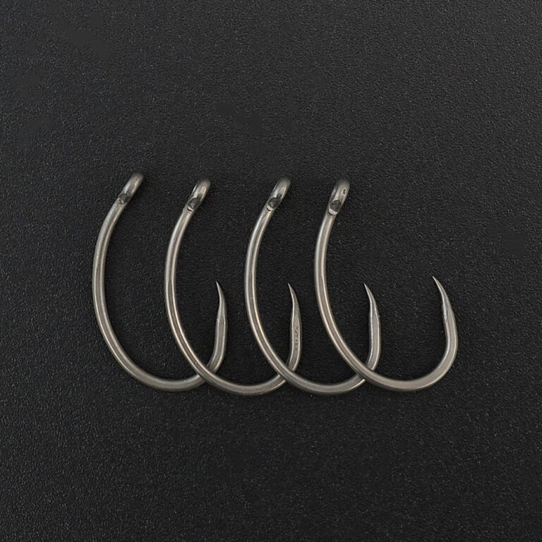 Hirisi Barbless Hooks, Let Bøjet Skaft – GrejMarkedet